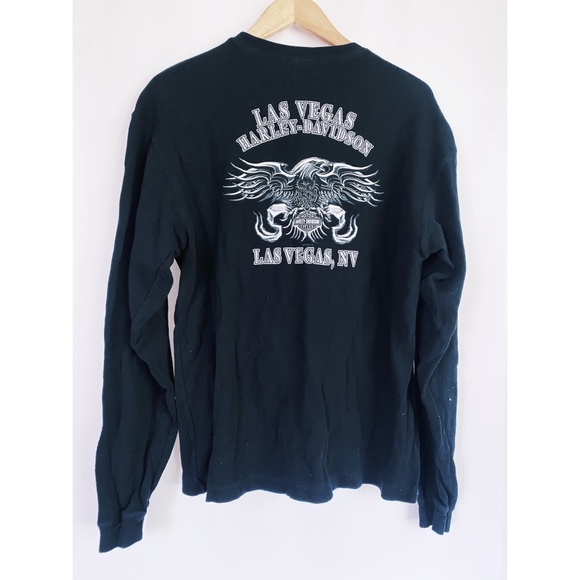 Harley-Davidson | Shirts | Harley Davidson Mens Las Vegas Eagle Engine ...